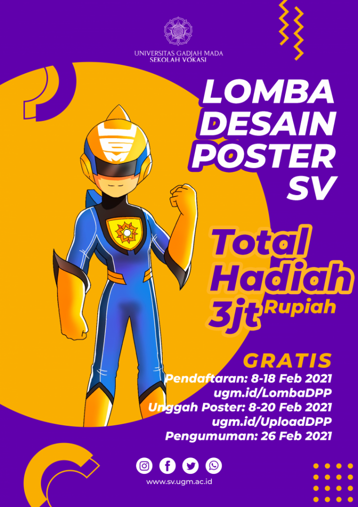 Lomba Desain Poster SV – D4 SIG UGM